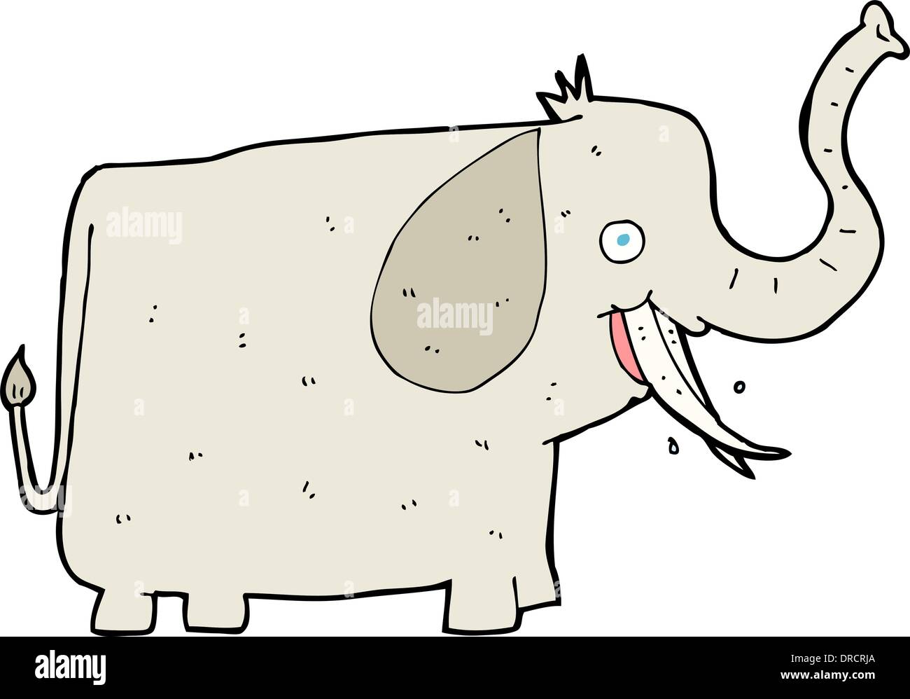 cartoon happy elephant Stock Vector Image & Art - Alamy
