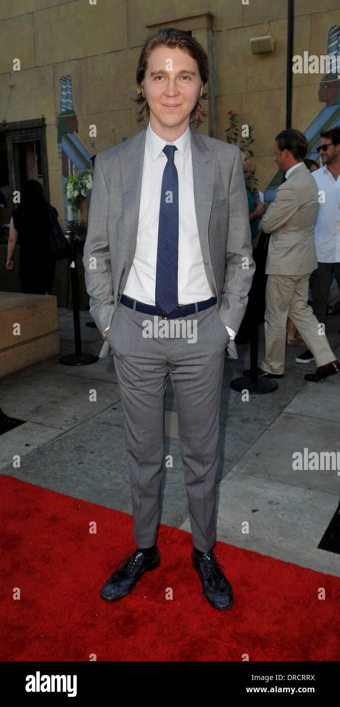 Paul Dano The Los Angeles premiere of Ruby Sparks, held at The Lloyd E ...