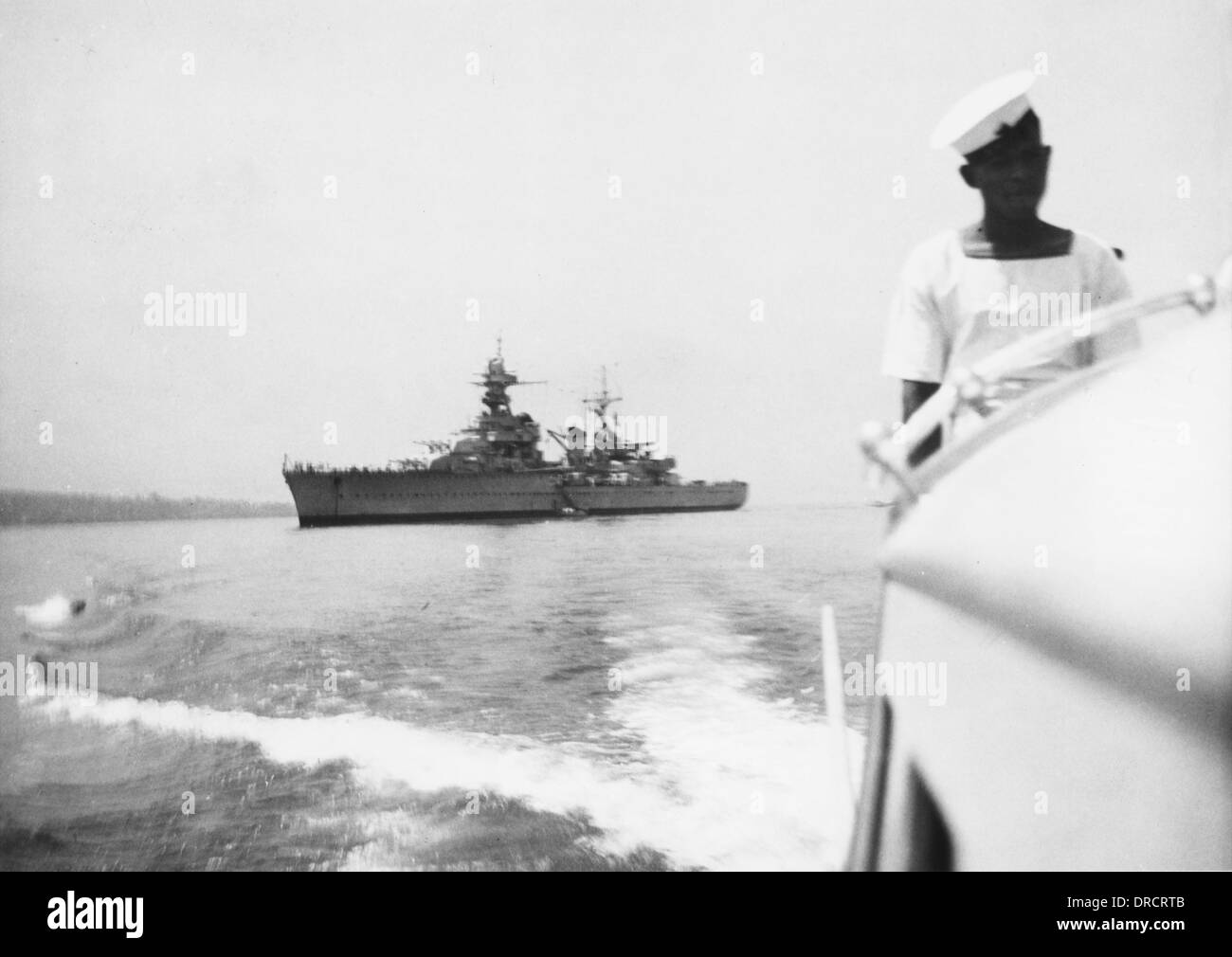 French Cruiser WWII Stock Photo - Alamy