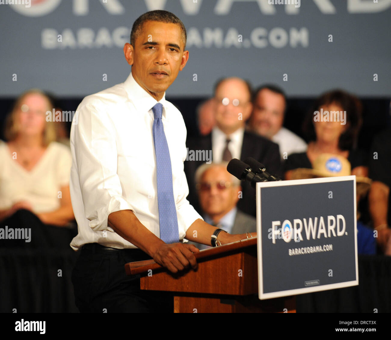 President Barack Obama delivers remarks to seniors at Century Village ...