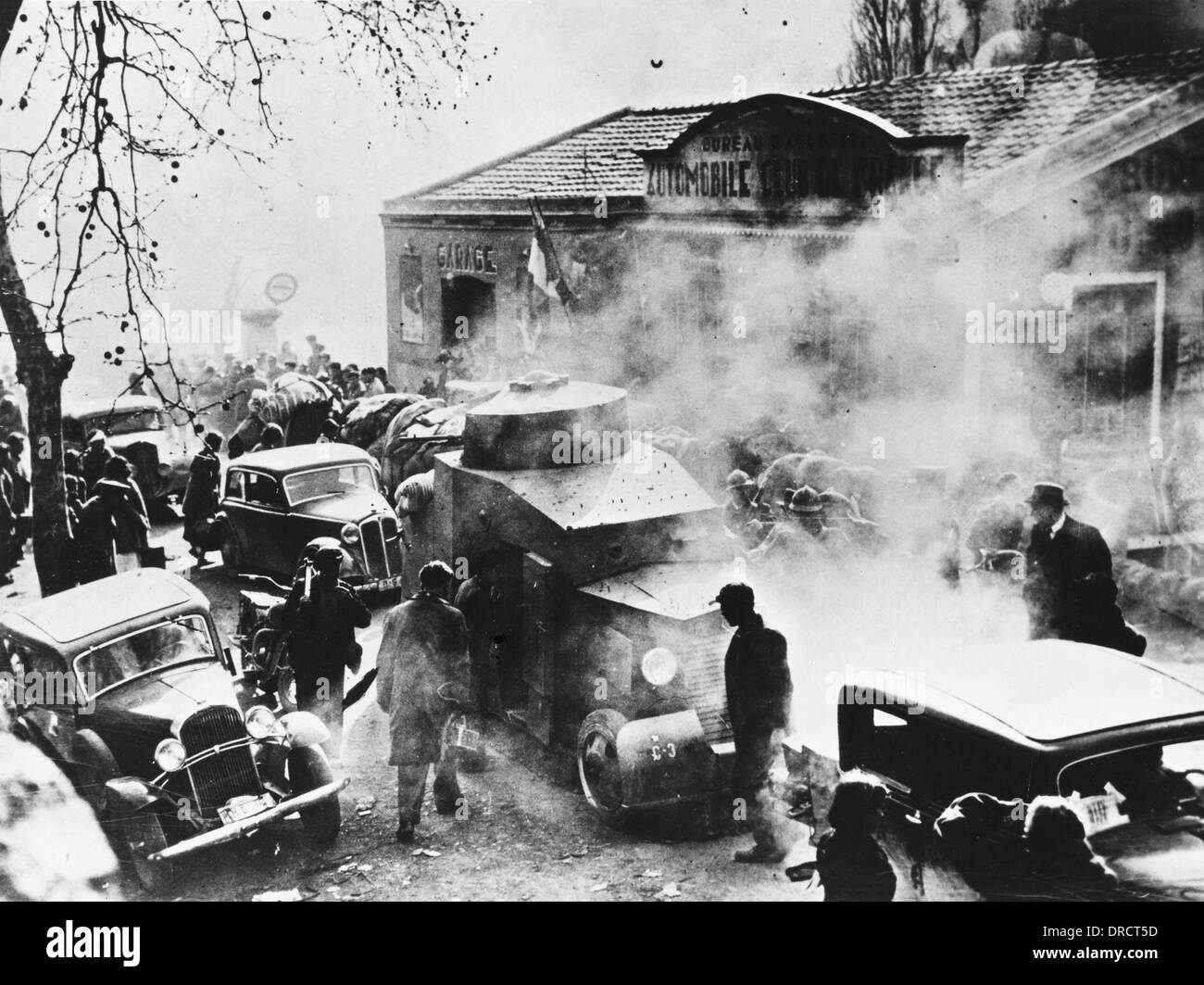 Spanish border with france Black and White Stock Photos & Images - Alamy