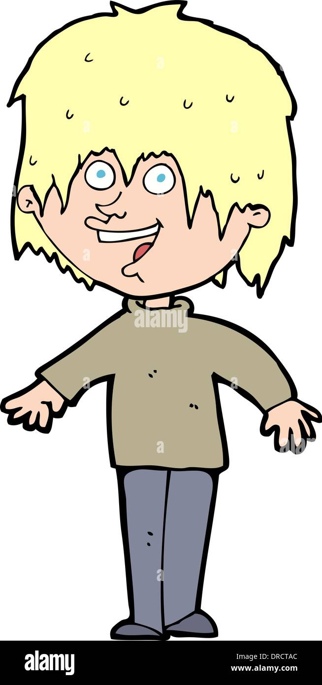 cartoon excited man Stock Vector Image & Art - Alamy