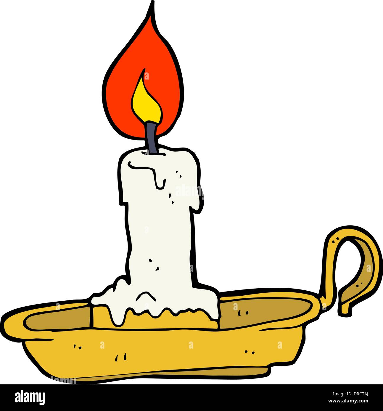 cartoon old candlestick Stock Vector Image & Art - Alamy