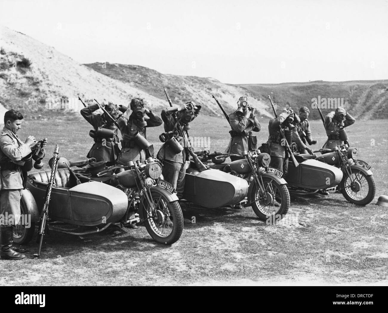 Ww2 Army Motorcycle Stock Photos & Ww2 Army Motorcycle Stock Images - Alamy