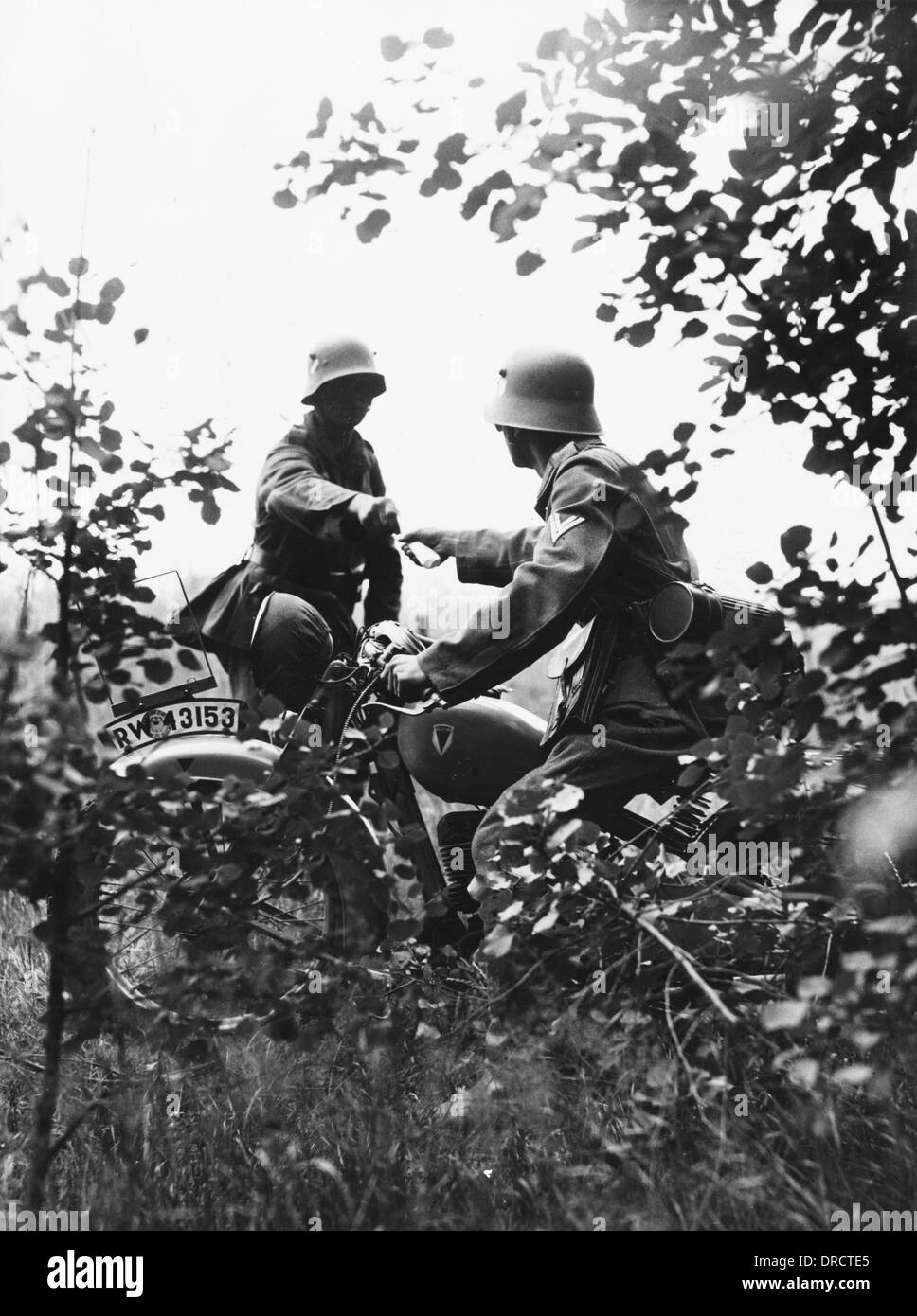 World war ii communication german Black and White Stock Photos & Images ...