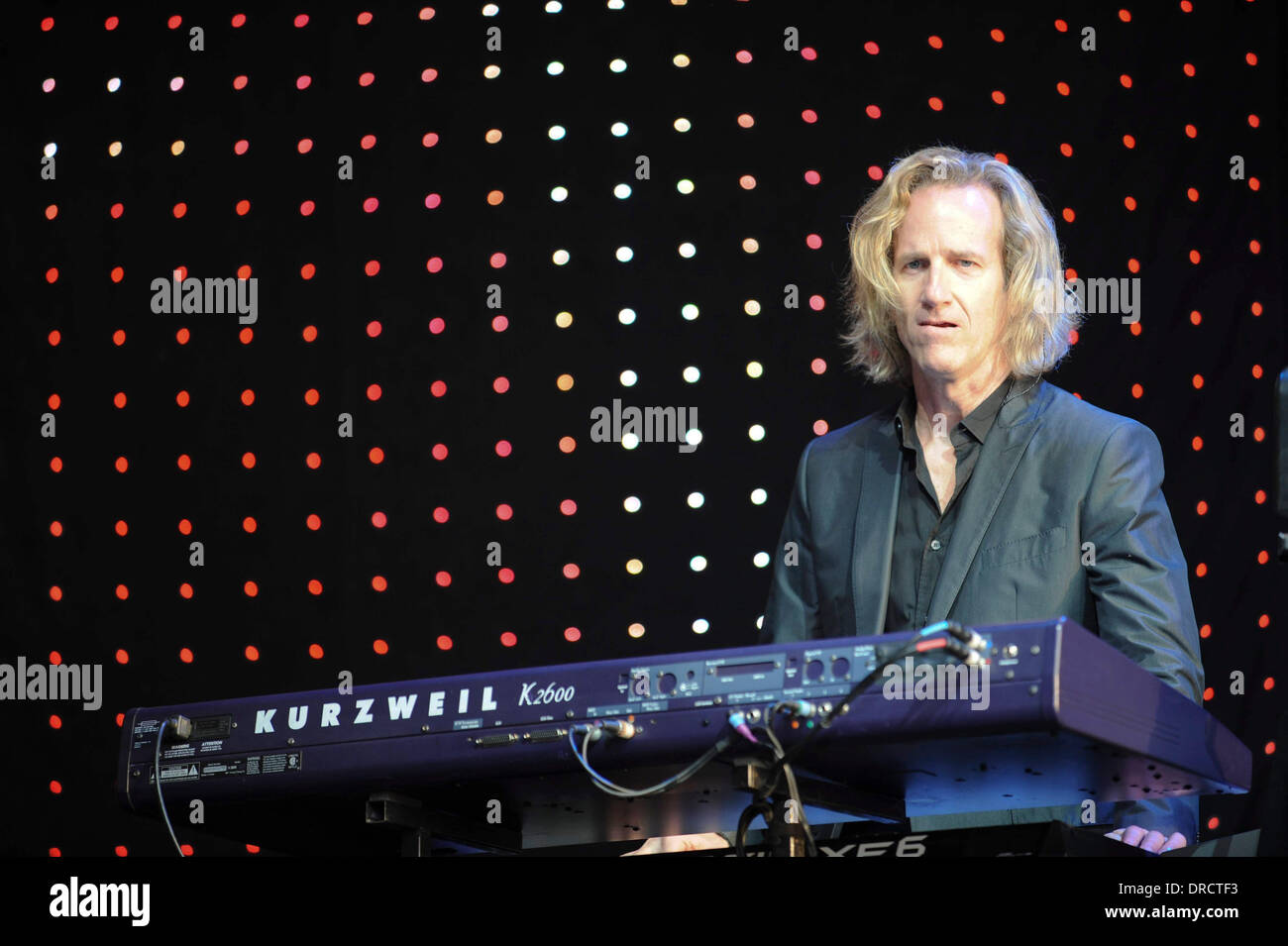 Kim Bullard performing at Tussling Castle Bavaria, Germany - 18.07.12 ...