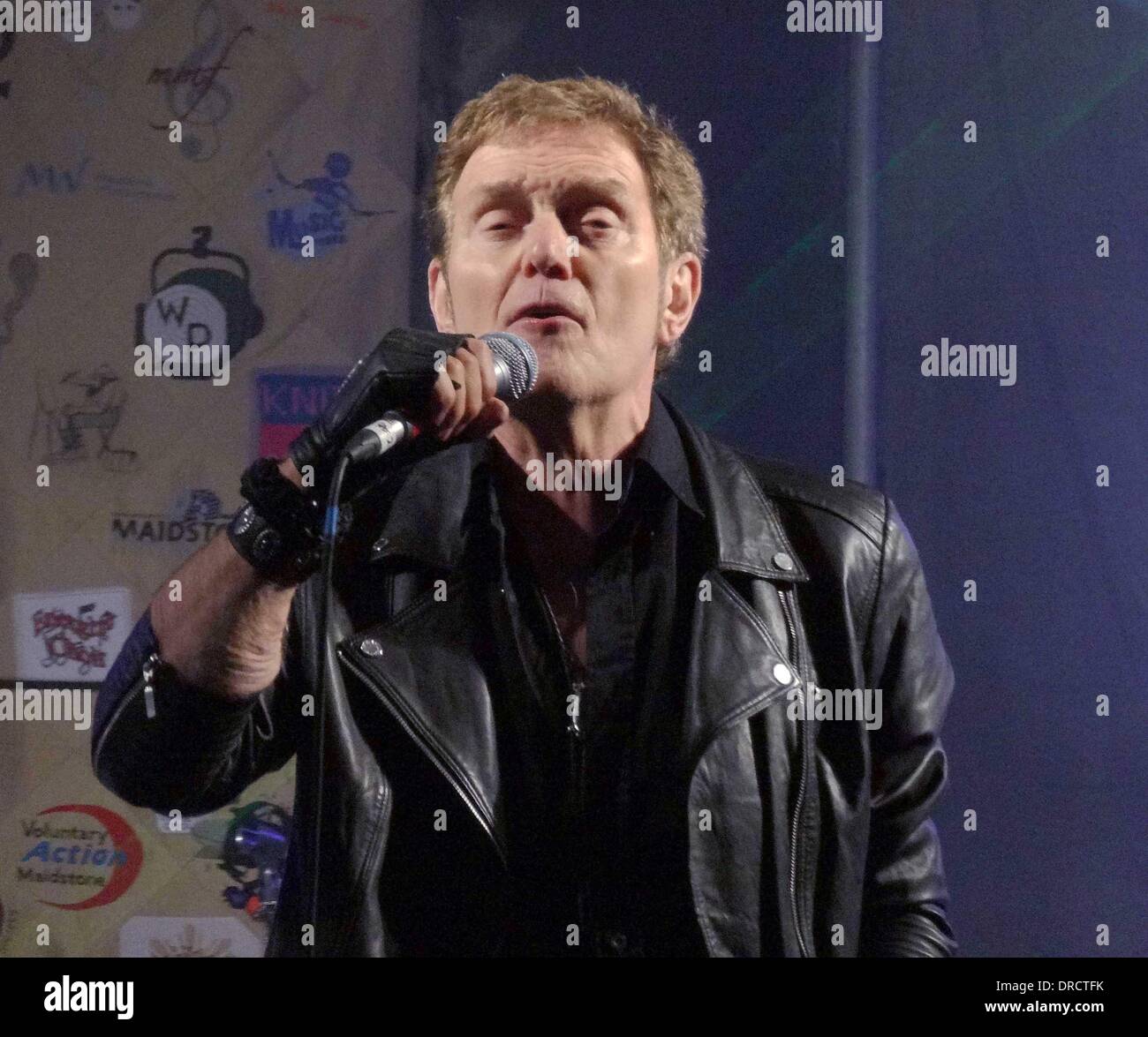 Alvin Stardust performing live at More Park Kent, England - 19.07.12 ...