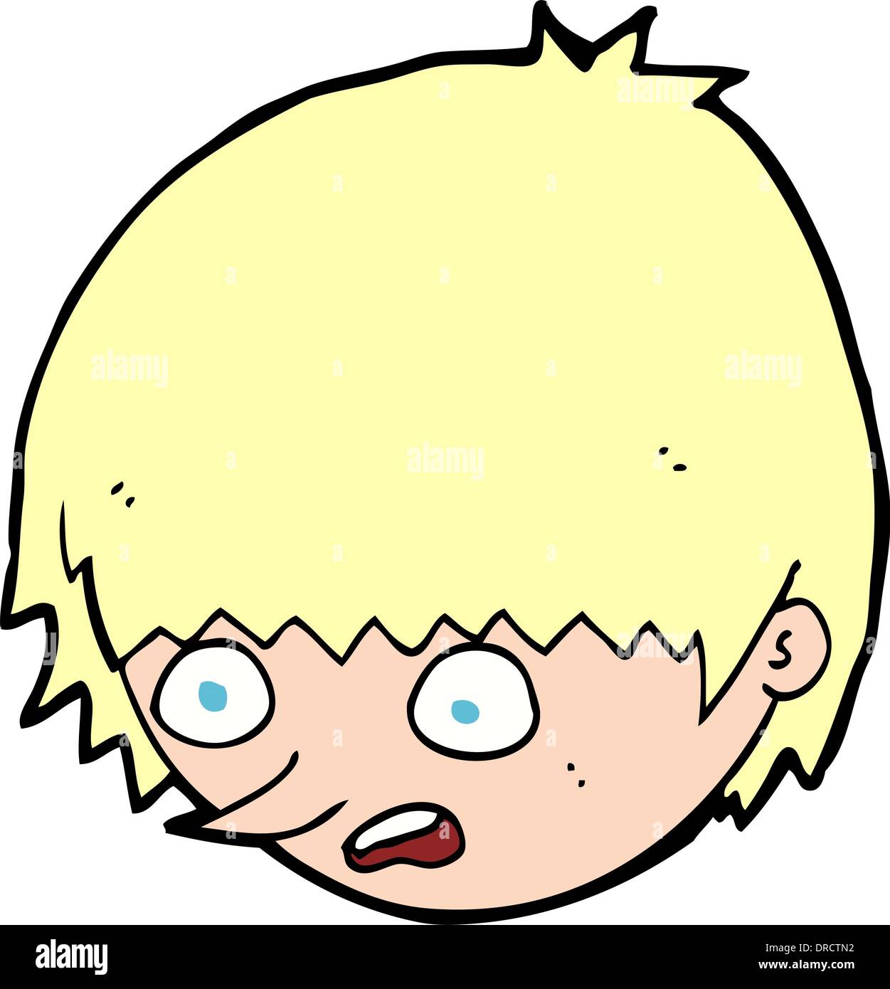 cartoon stressed face Stock Vector Image & Art - Alamy