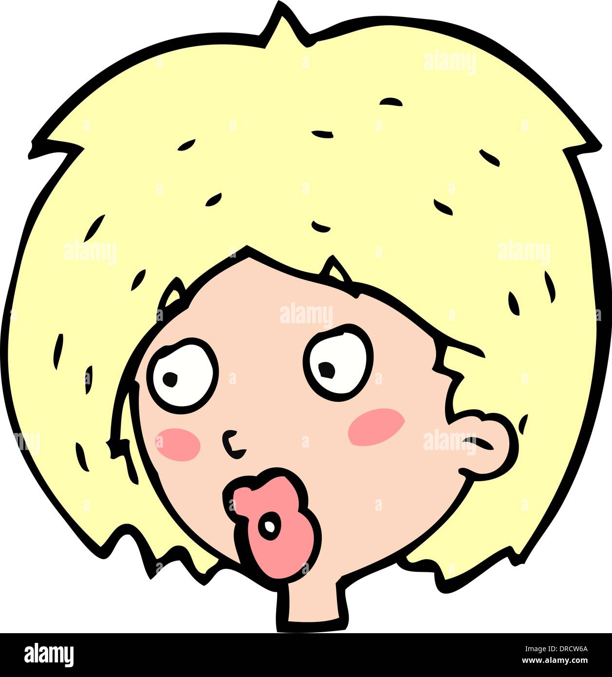 cartoon woman looking Stock Vector Image & Art - Alamy