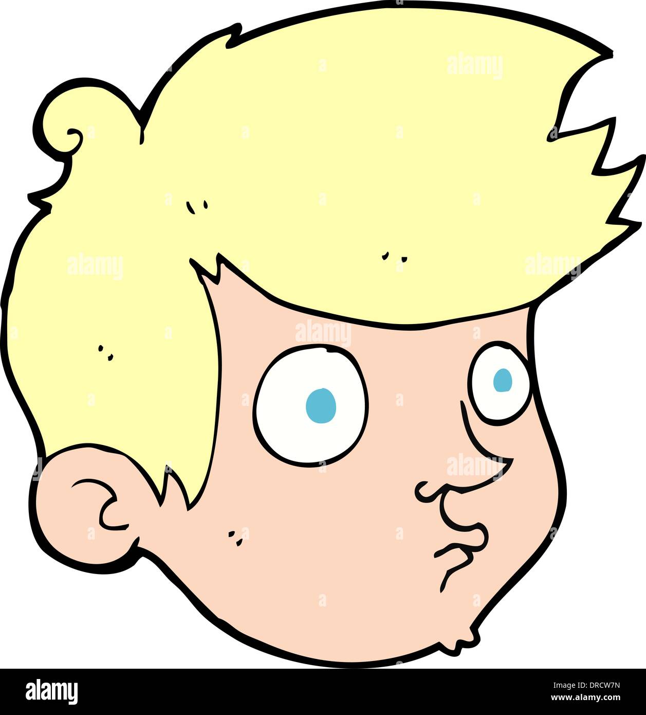 Cartoon boy staring Stock Vector Images - Alamy