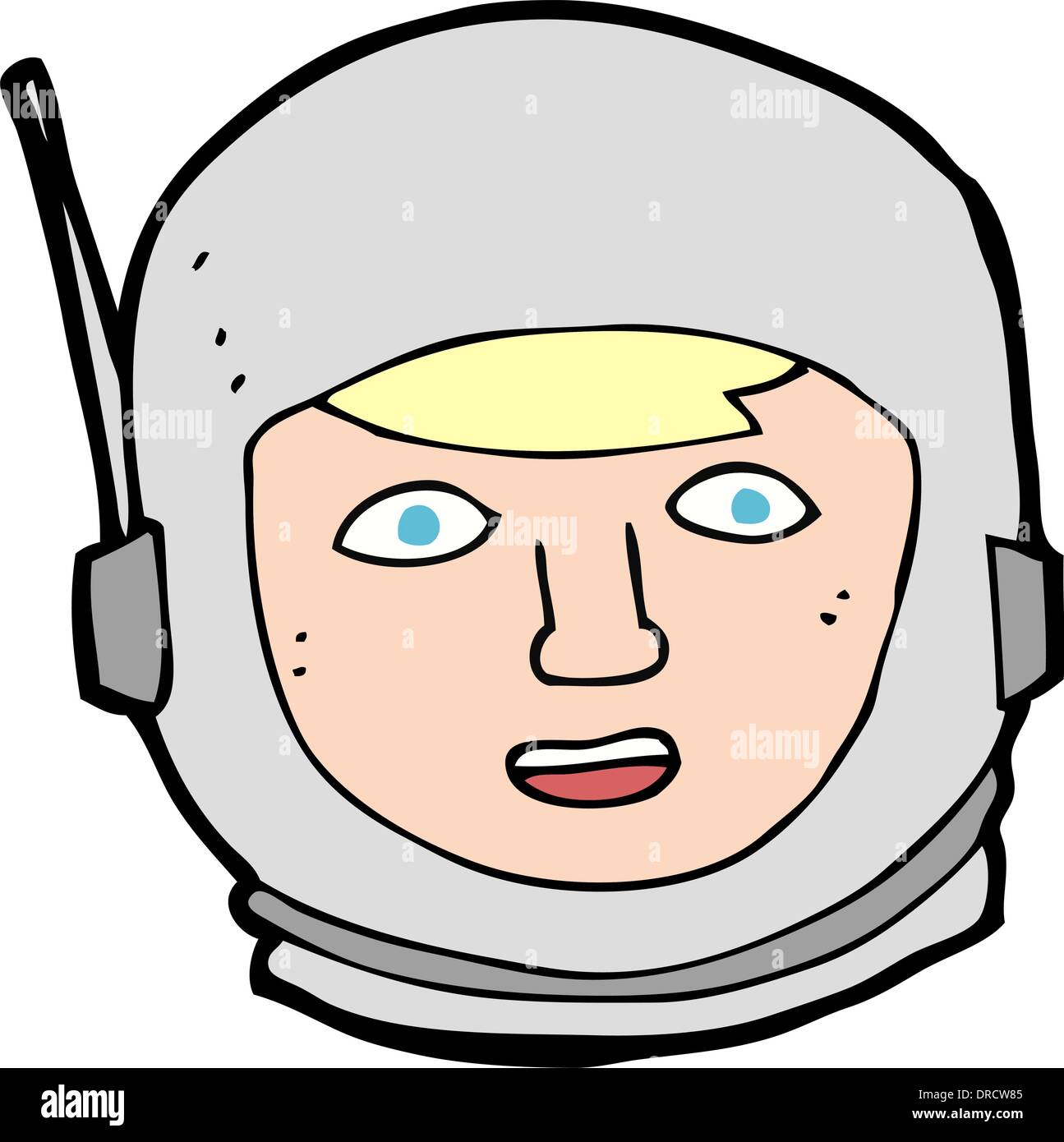 cartoon astronaut head Stock Vector Image & Art - Alamy