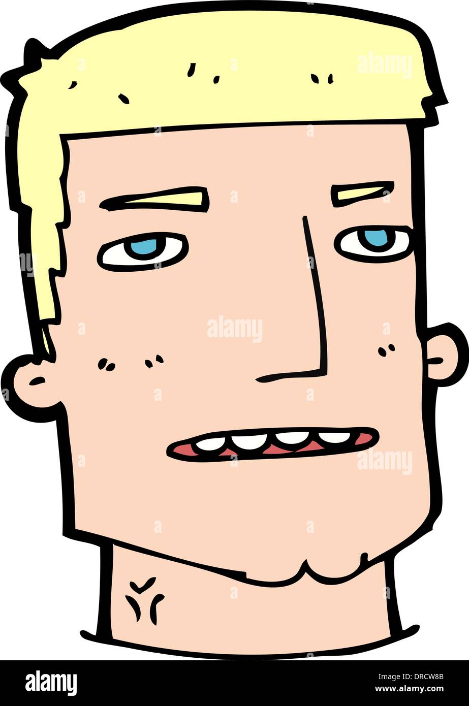 cartoon male head Stock Vector Image & Art - Alamy