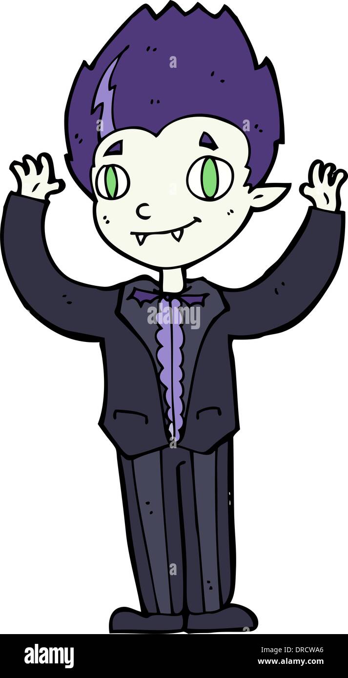cartoon vampire boy Stock Vector Image & Art - Alamy