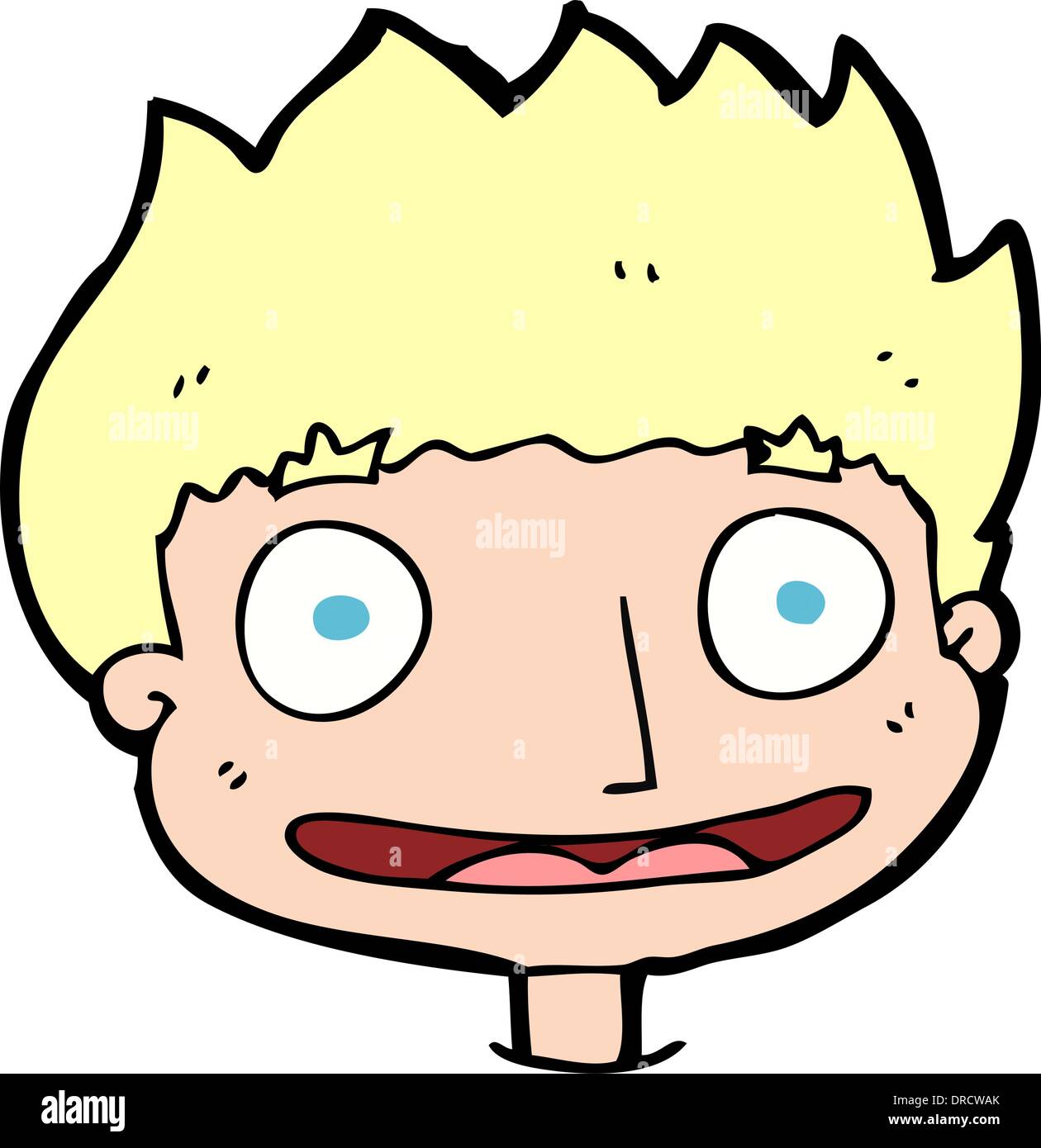 cartoon happy boy Stock Vector Image & Art - Alamy