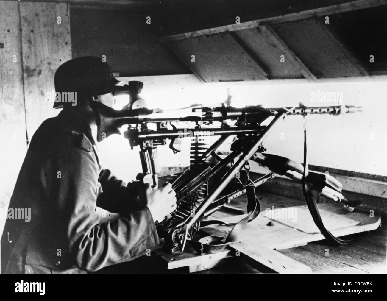 German sentry WWII Stock Photo - Alamy