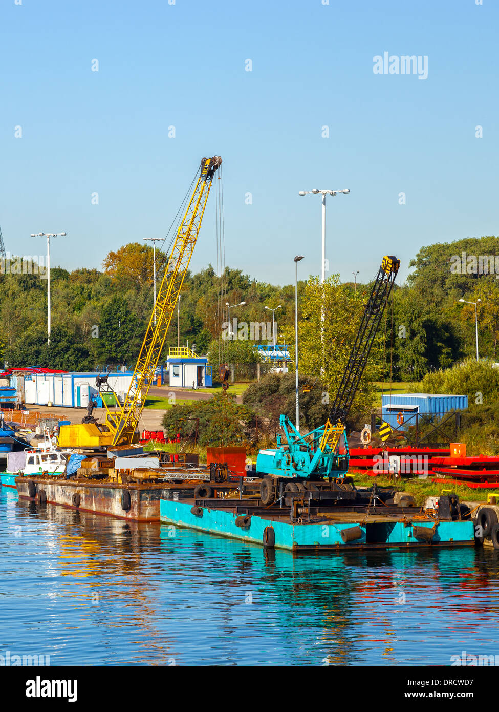 Specialized equipment for water works engineering Stock Photo - Alamy