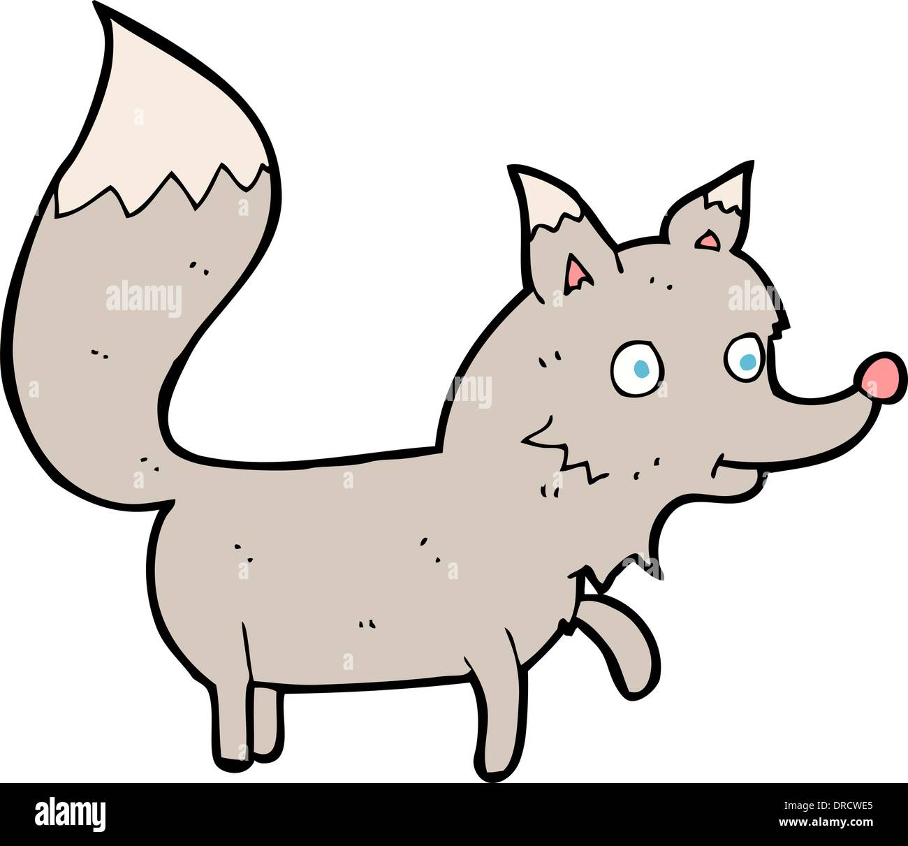 Cartoon Wolf Cub Stock Vector Image And Art Alamy