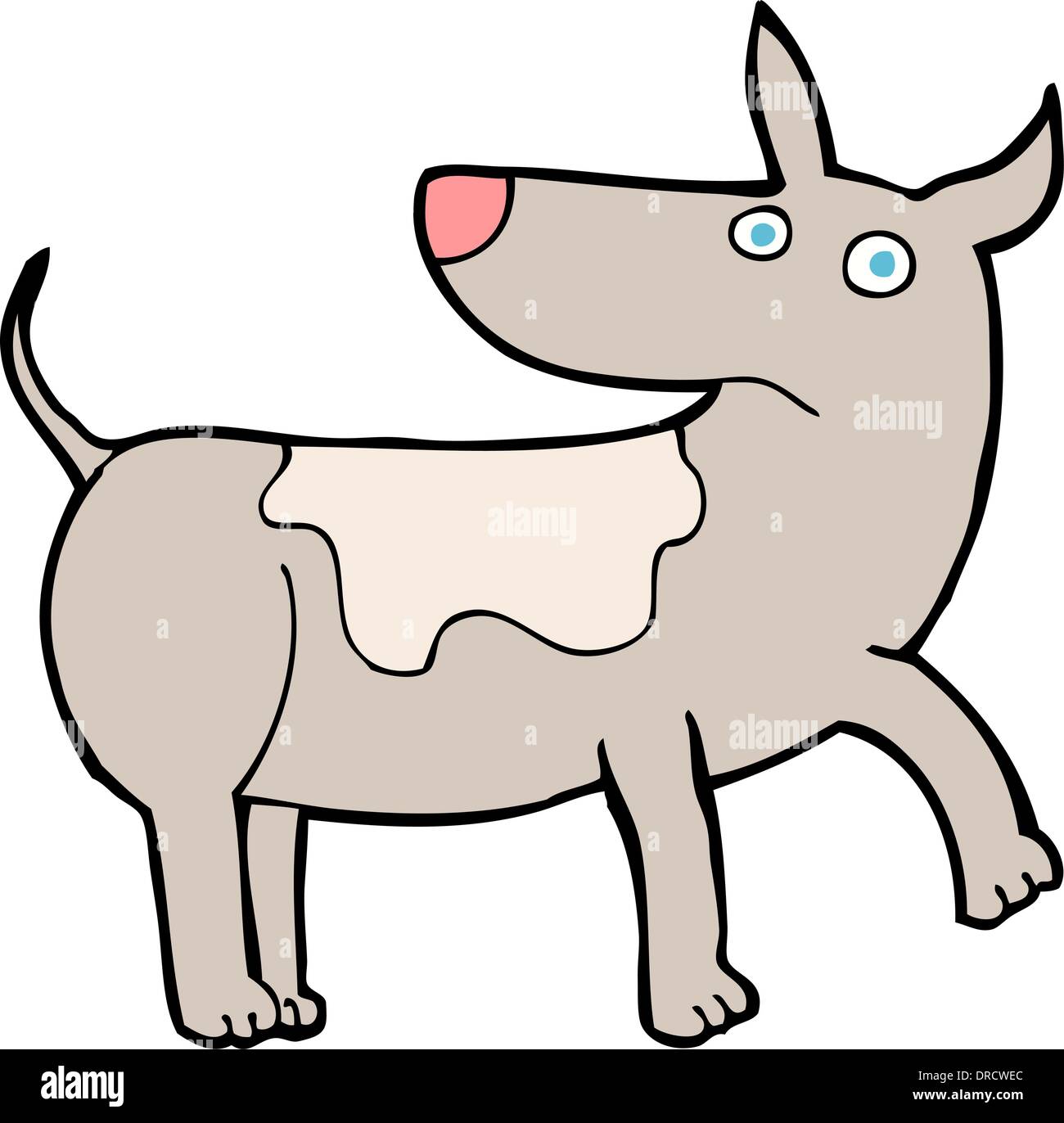 funny cartoon dog Stock Vector Image & Art - Alamy