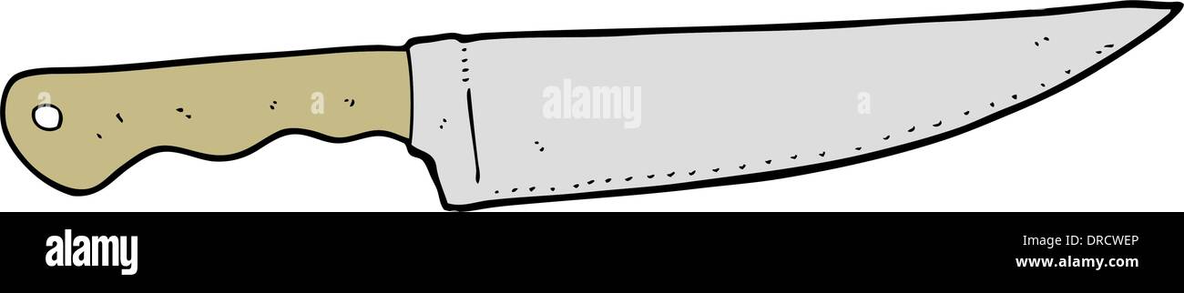 cartoon kitchen knife Stock Vector Image & Art - Alamy
