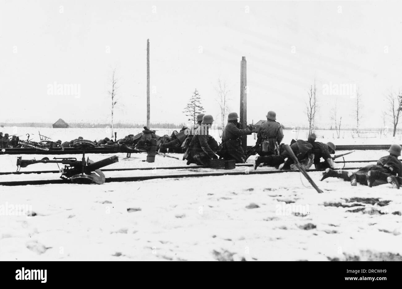 German infantry in the Ukraine, 1917 Stock Photo - Alamy