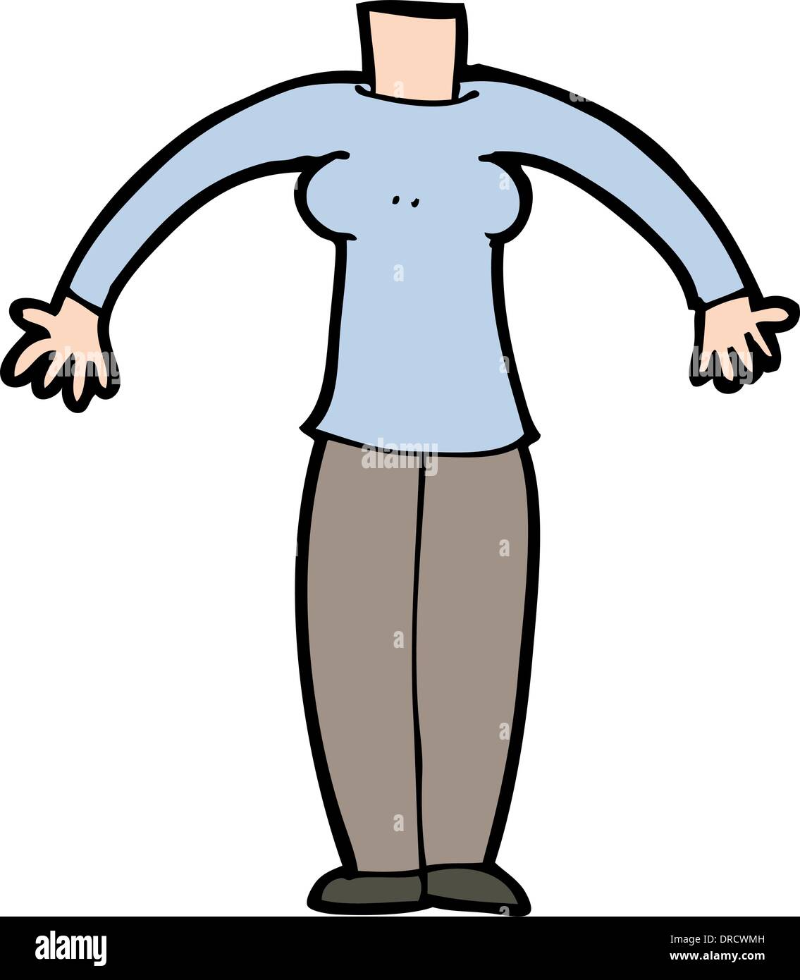 cartoon body (mix and match cartoons or add own photos Stock Vector ...