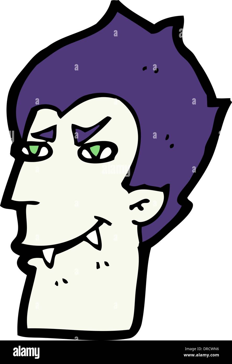 cartoon vampire face Stock Vector Image & Art - Alamy