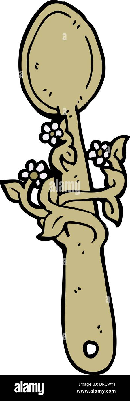 cartoon wooden spoon Stock Vector Image & Art - Alamy