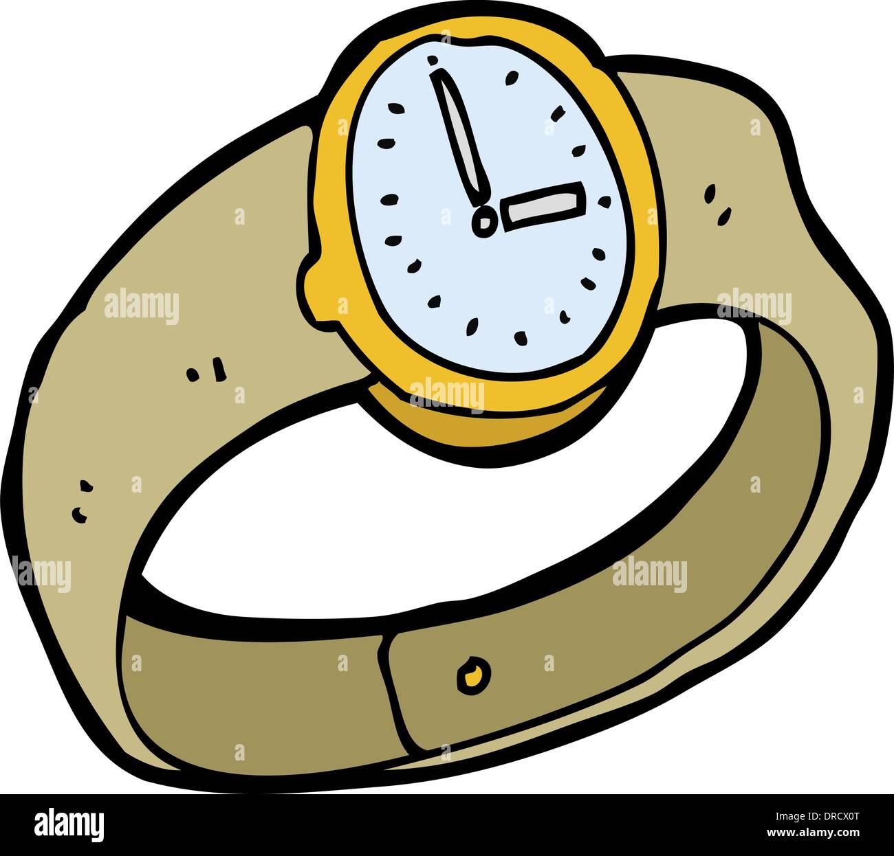 cartoon wrist watch Stock Vector Image & Art - Alamy
