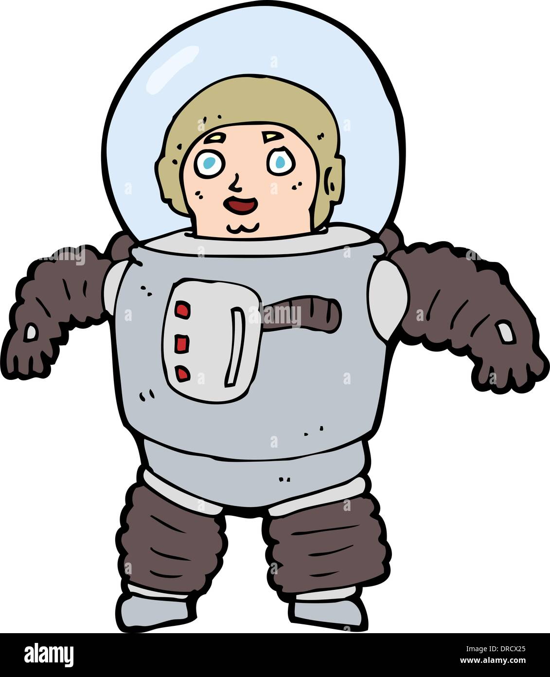 cartoon space man Stock Vector Image & Art - Alamy