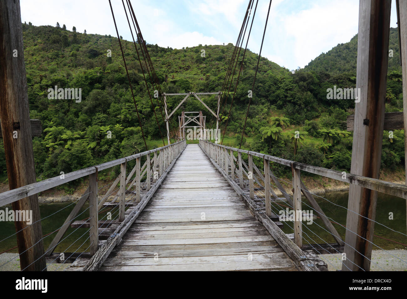 Tauranga Bridge, Waioeka Gorge Scenic Reserve and River, State Highway ...
