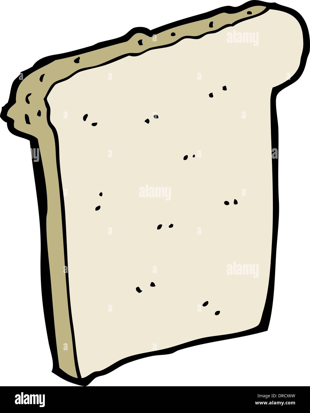 cartoon slice of bread Stock Vector Image & Art - Alamy