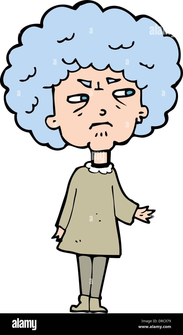 Old grumpy Stock Vector Images - Alamy