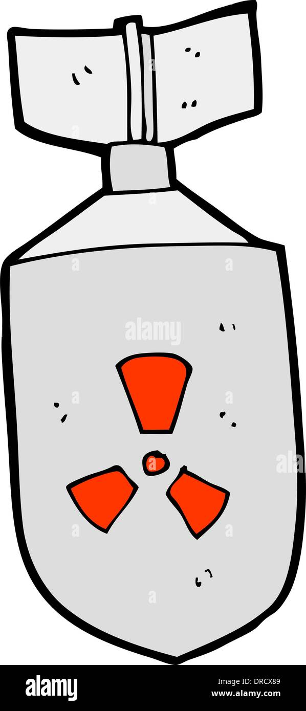 cartoon nuclear bomb Stock Vector Image & Art - Alamy