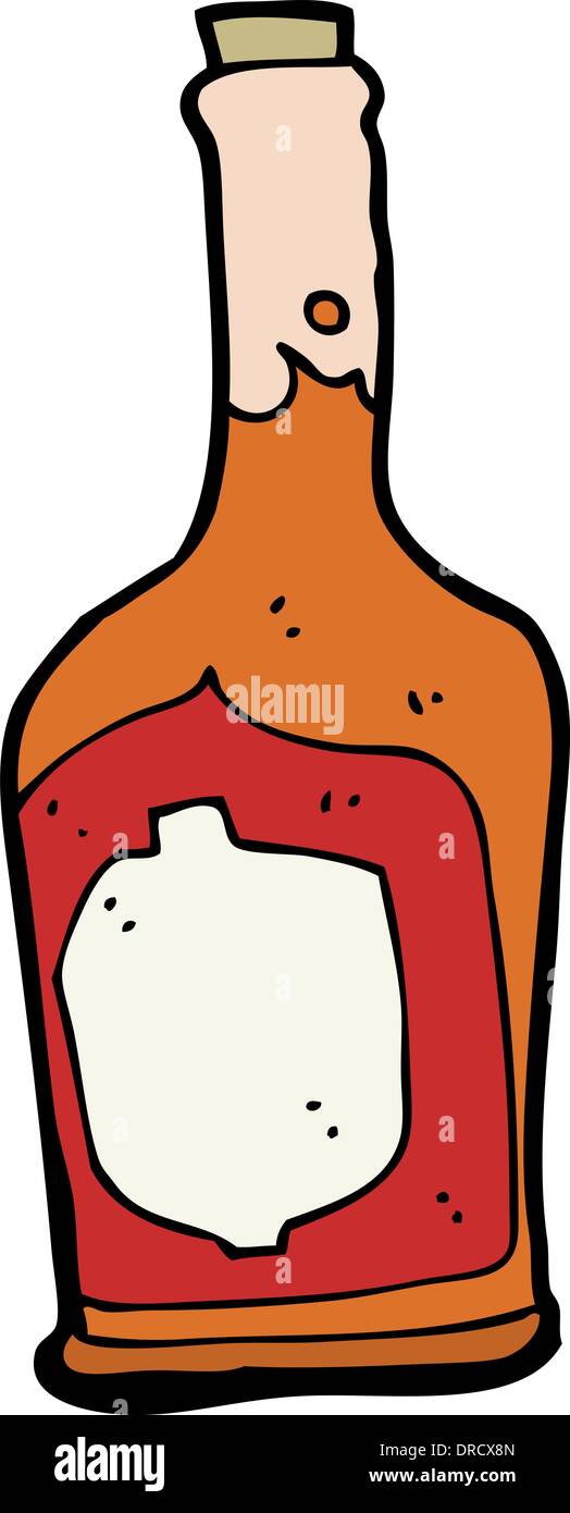 cartoon bottle of rum Stock Vector Image & Art - Alamy