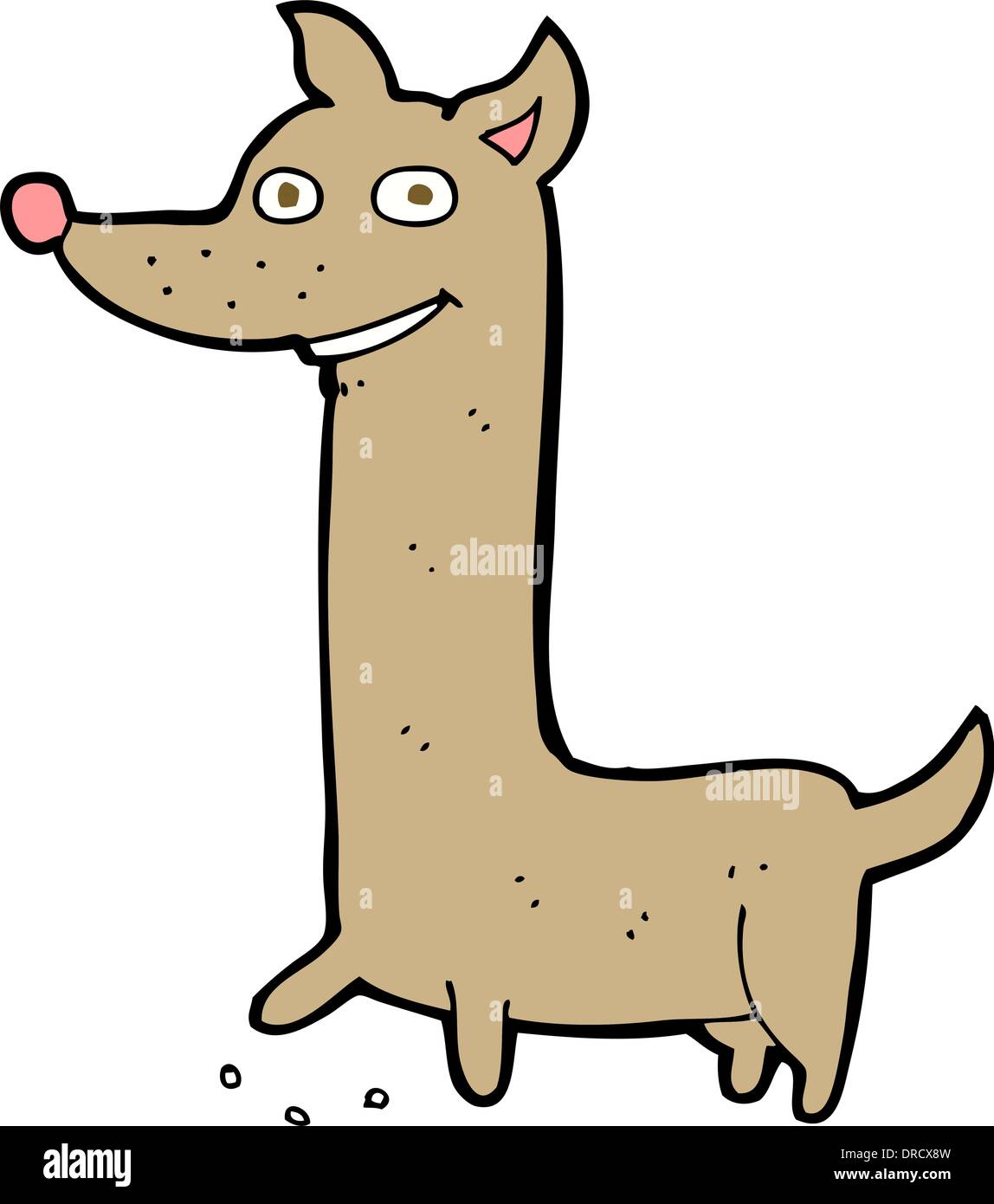 funny cartoon dog Stock Vector Image & Art - Alamy