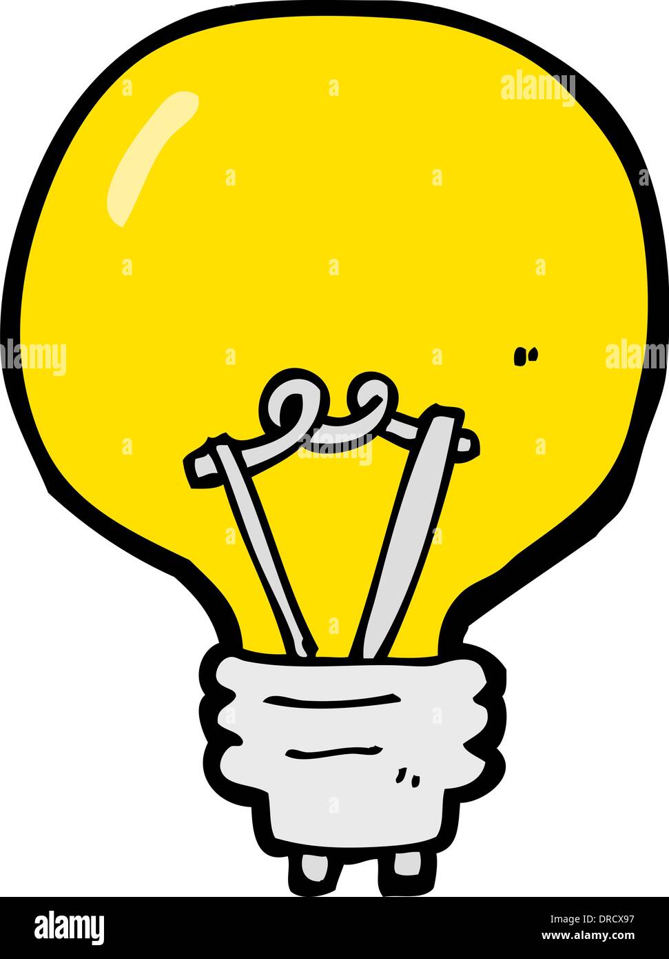 cartoon light bulb Stock Vector Image & Art - Alamy