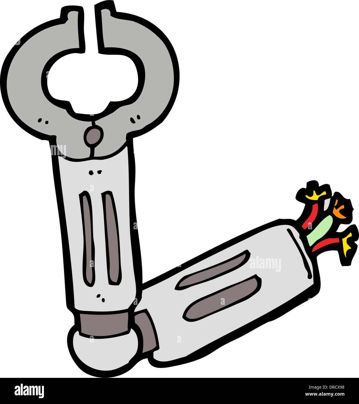 cartoon robot arm Stock Vector Image & Art - Alamy