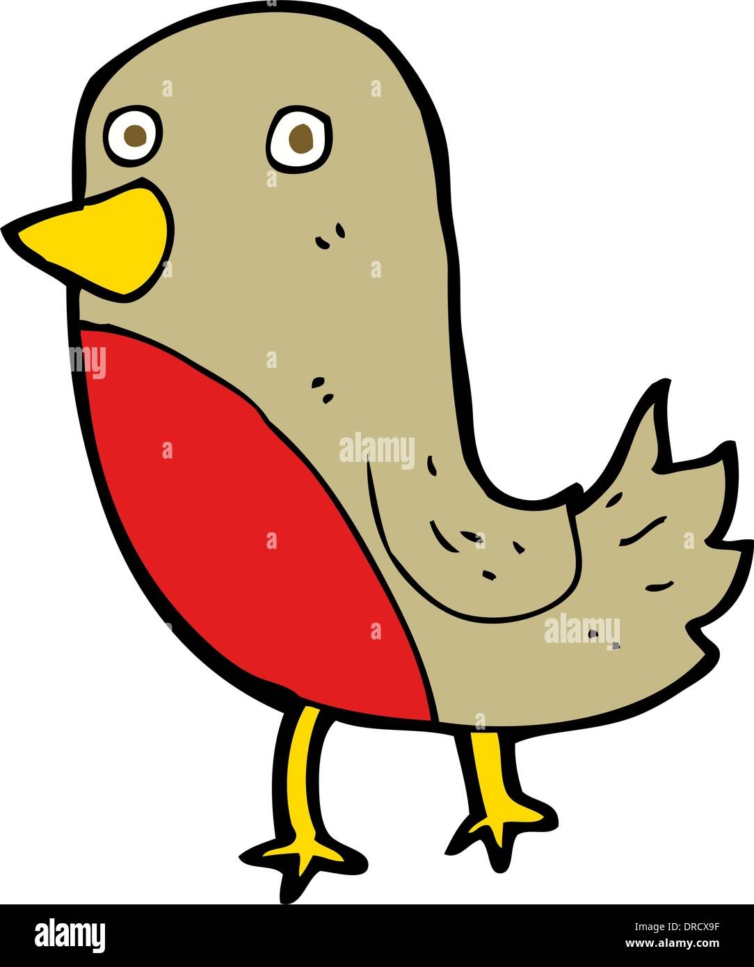 Robin bird hand drawing Stock Vector Images - Alamy