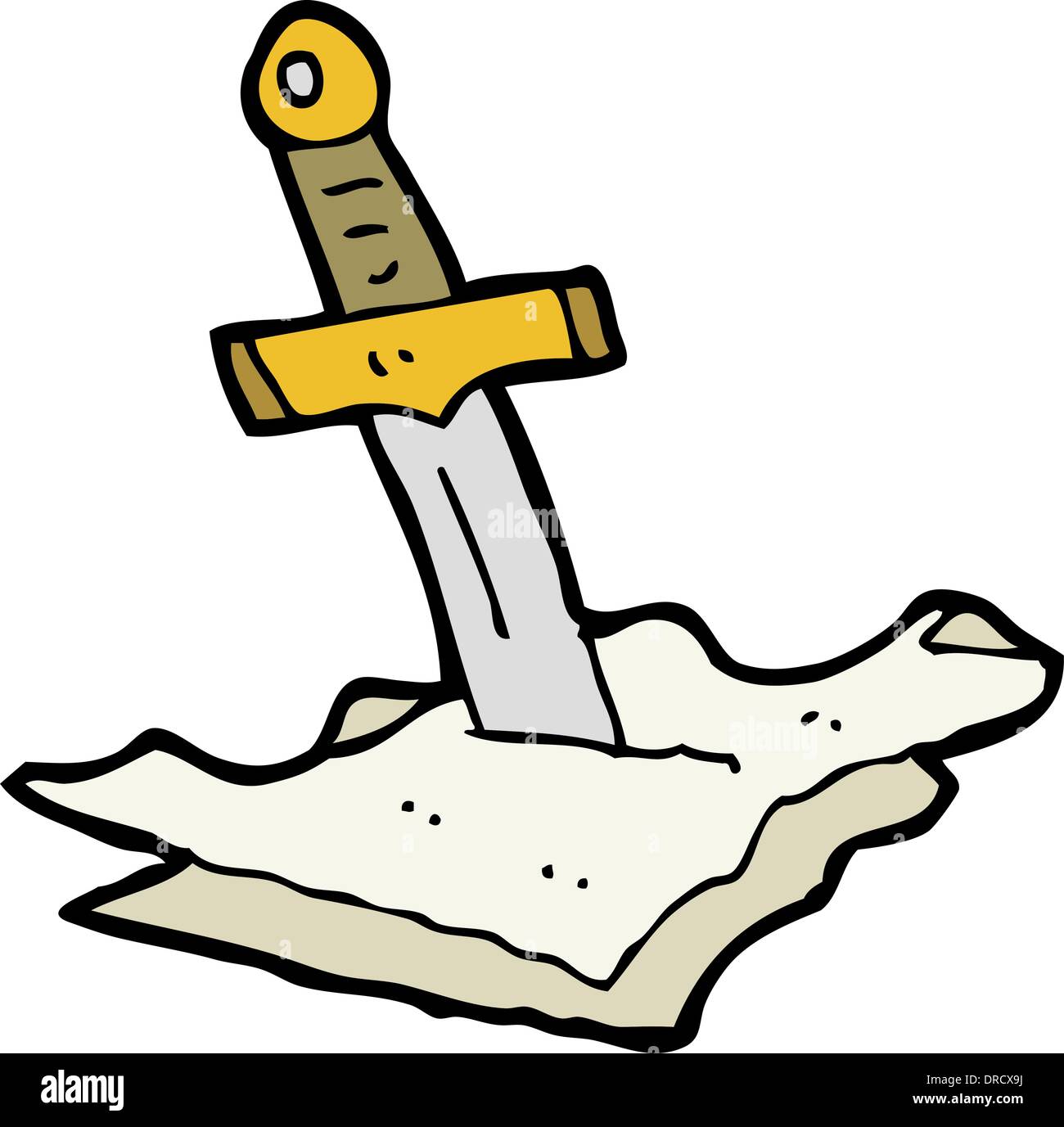 cartoon dagger in maps Stock Vector Image & Art - Alamy