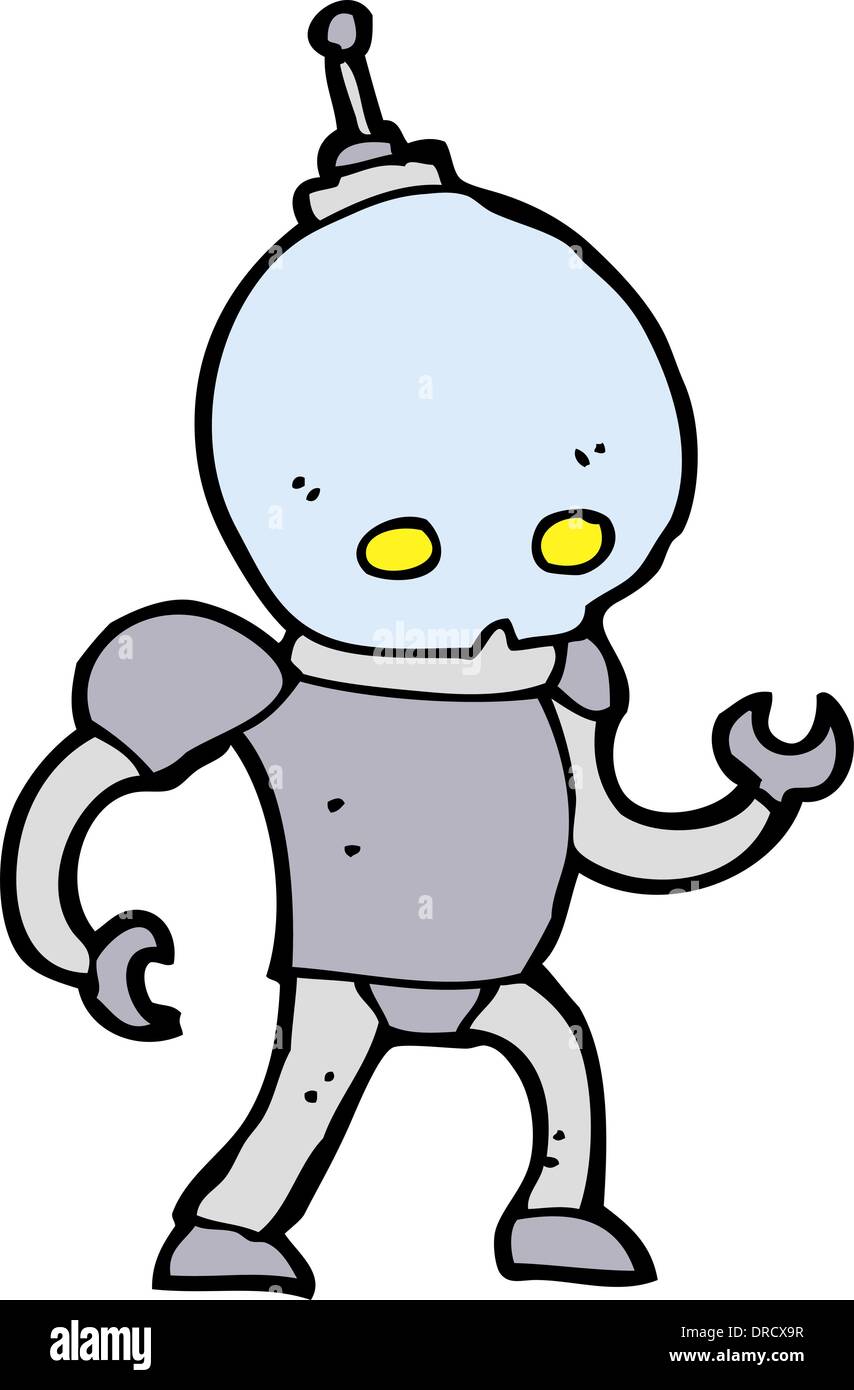 cartoon alien robot Stock Vector Image & Art - Alamy