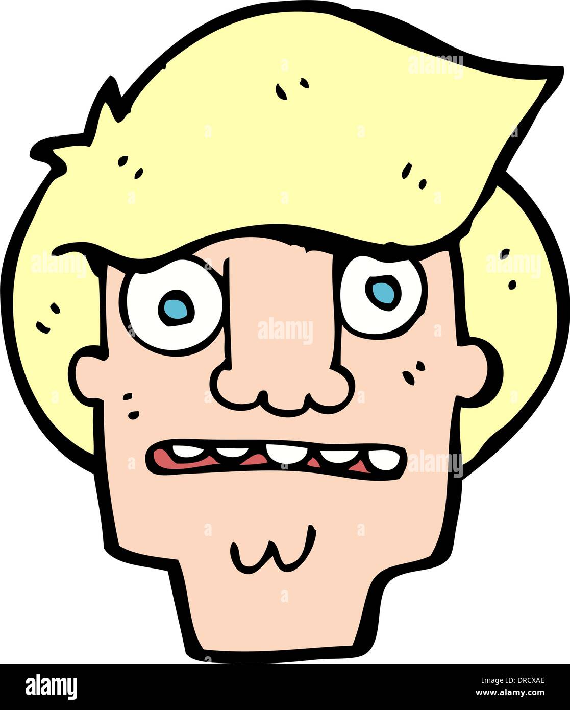 cartoon shocked face Stock Vector Image & Art - Alamy