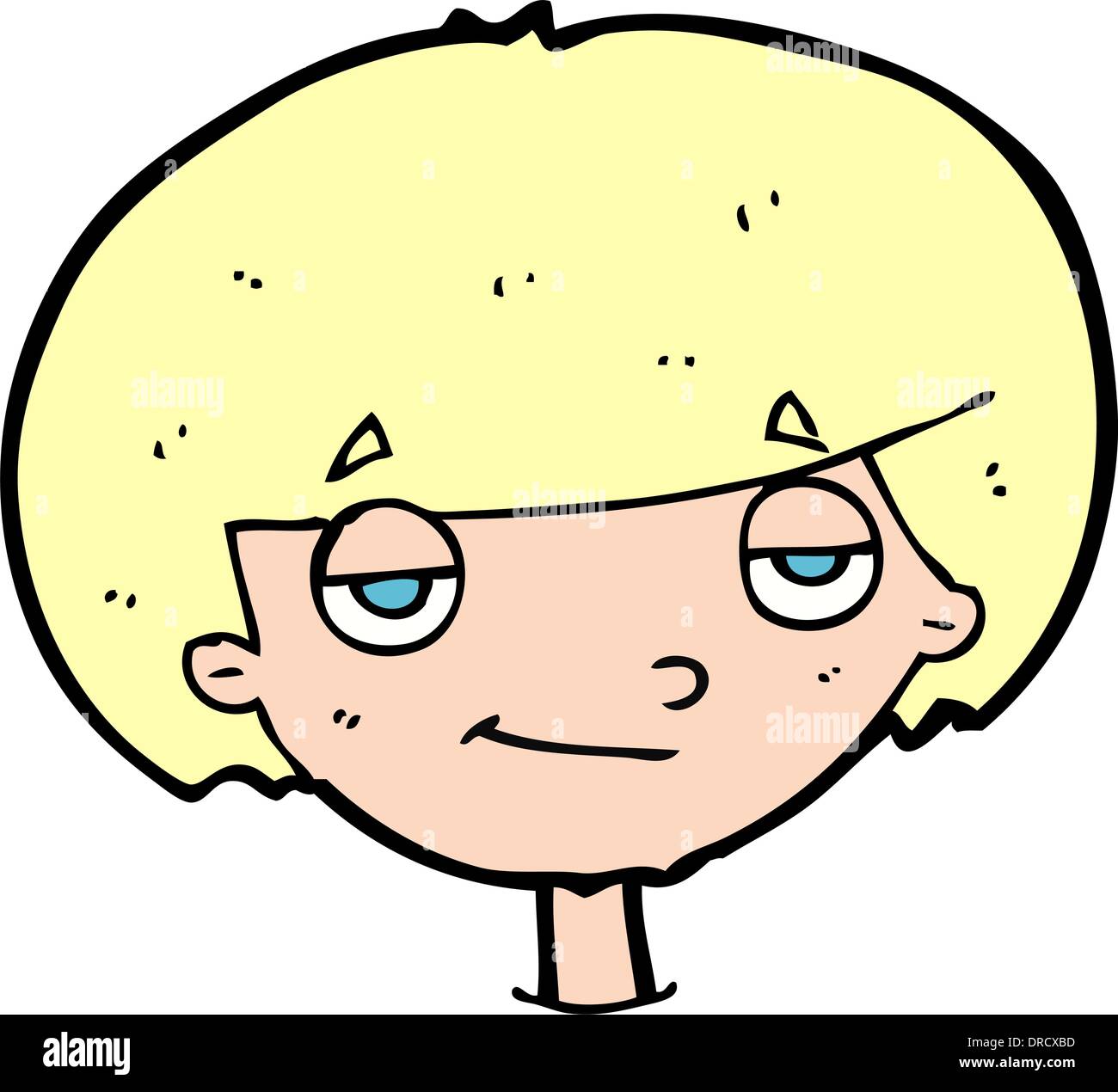 cartoon smug looking boy Stock Vector Image & Art - Alamy
