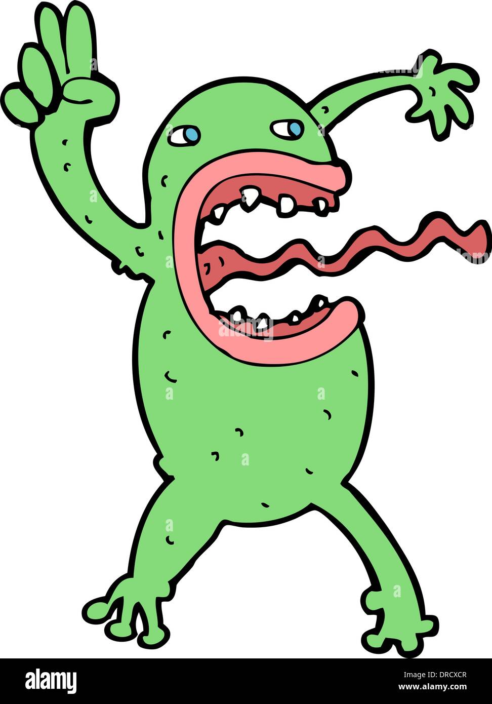 cartoon crazy frog Stock Vector Image & Art - Alamy