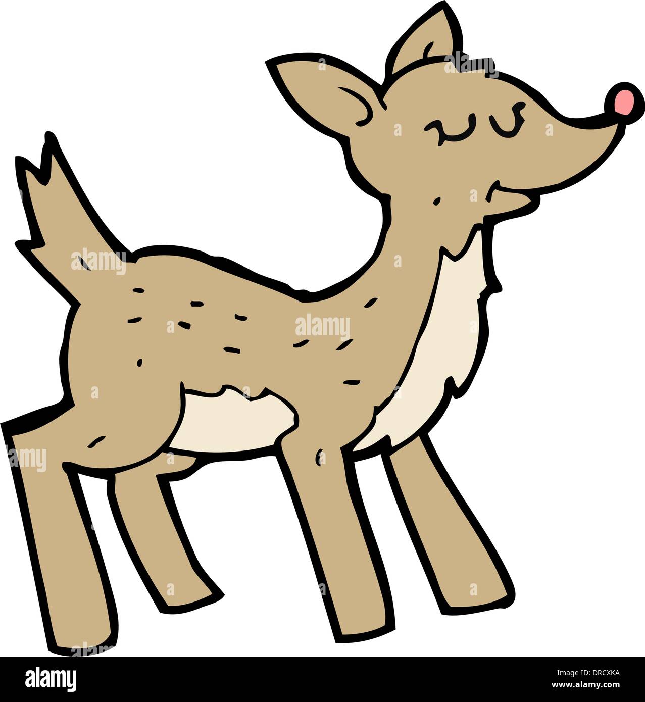 Deer foal Stock Vector Images - Alamy