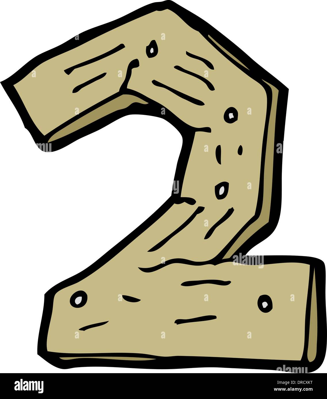 cartoon wooden number Stock Vector Image & Art - Alamy