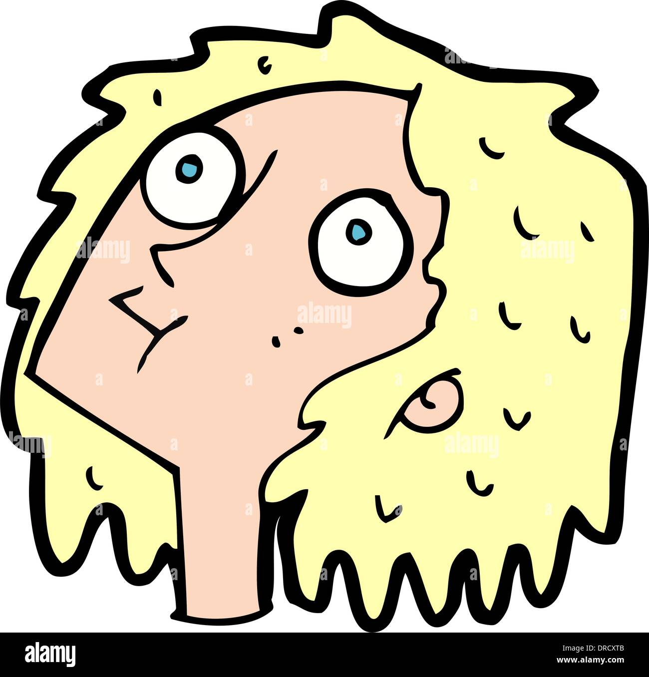 cartoon staring woman Stock Vector Image & Art - Alamy