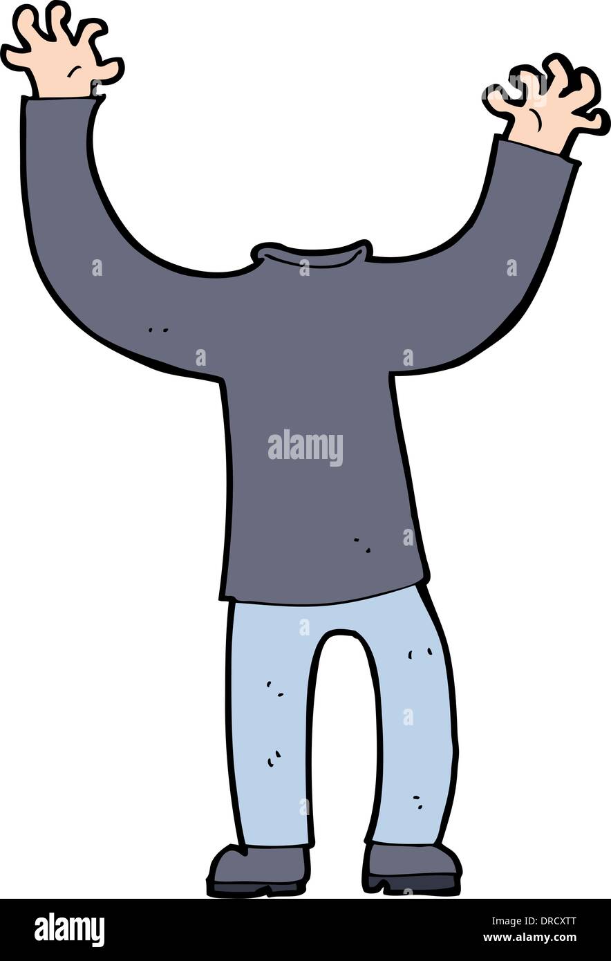 cartoon headless body Stock Vector Image & Art - Alamy