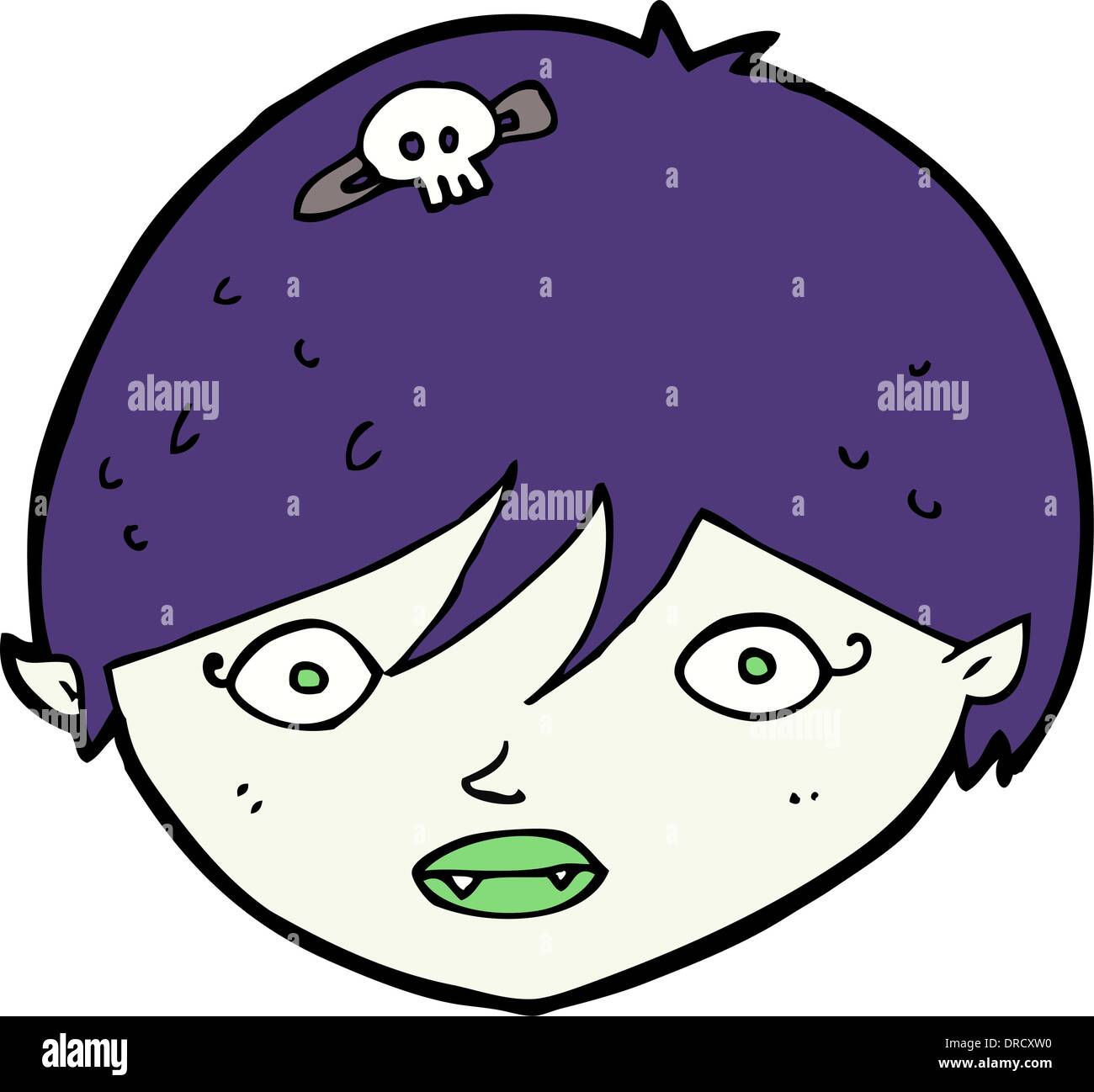 cartoon vampire face Stock Vector Image & Art - Alamy