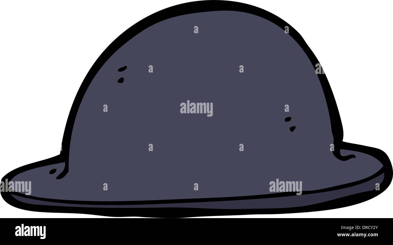 cartoon old bowler hat Stock Vector Image & Art - Alamy