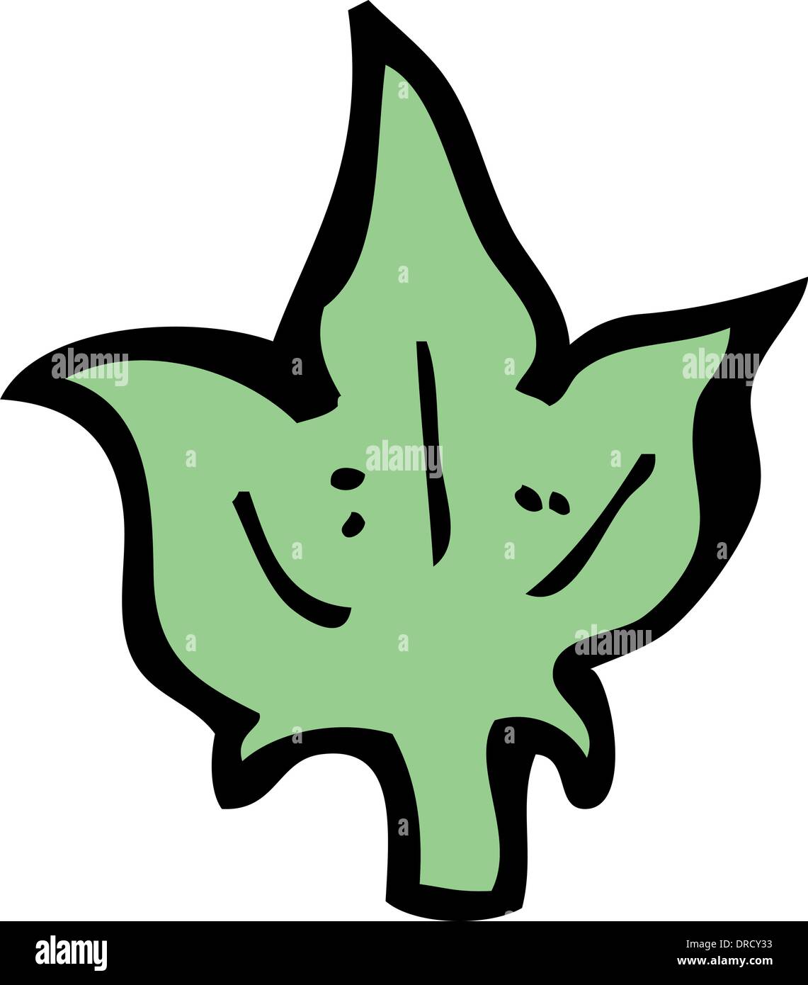 cartoon leaf symbol Stock Vector Image & Art - Alamy